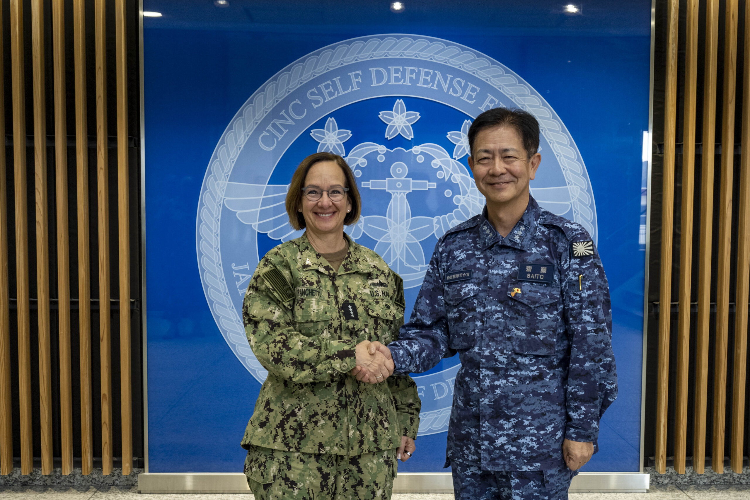 US Chief of Naval Operations Adm Lisa Franchetti conducts trip to Indo ...